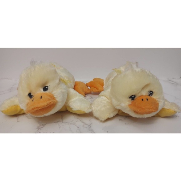 Handmade | Toys | Yellow Duck Stuffed Animal Set Of Two Duck Plush With ...